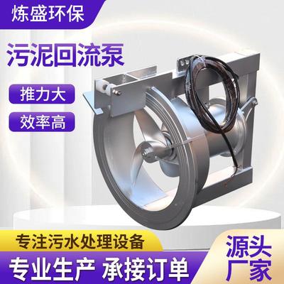 沉淀污泥回流泵混合液硝化液回流泵304不锈钢潜水污泥回流泵