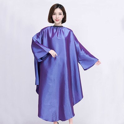 剪发围布带袖子定制logo美发店发型师剪头发理发围裙高档网红潮