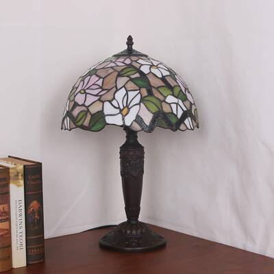 厂家意直OHD-T12-供欧式复古温客馨卧室床台灯头厅书房吧台荷花创