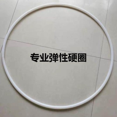卓旺特定硬体白色艺术体操专业高弹性轻体圈比赛训练健身舞蹈用圈