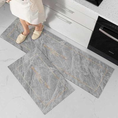 厨房防硅垫藻泥软地可垫油耐脏免清洗家用防滑脚吸水防水垫F87MJT