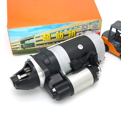 叉车起动机适用新柴490发动机马达QDJ1309K/138A/1315A