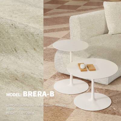 棉麻大师系列志达纺织沙发窗帘抱枕软床装饰面料BRERA-B.D.F.G.H.