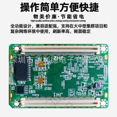 诺瓦A7s Plus电子屏接收卡全彩大屏幕LED显示屏广告屏视频控制卡