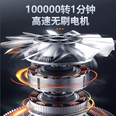 户外露暴力营涡轮风扇高速旋转10万大转除尘携981吹尘器便式手持