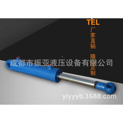 4吨高油压缸液压缸液HSG压缸双向顶重型打包油压力0油机油缸配液