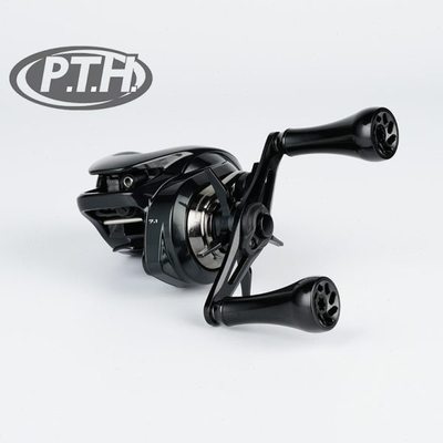 PTH铝合金渔轮改装件金属摇臂大握丸水滴轮鼓轮巨物轻量路亚硬饵
