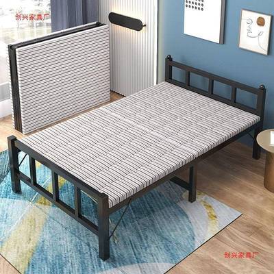 折床人床简午休床成单人ZNW儿叠童家用卧室硬板出租屋经济型易木