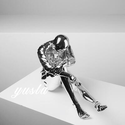 装空山基机科技械摆件客厅电视柜样板间书房酒店室别墅UHJ办公软