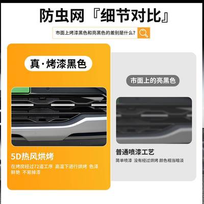 适用福特探险者一体焊接车防虫前UPG脸网专网用改装中装饰条汽配