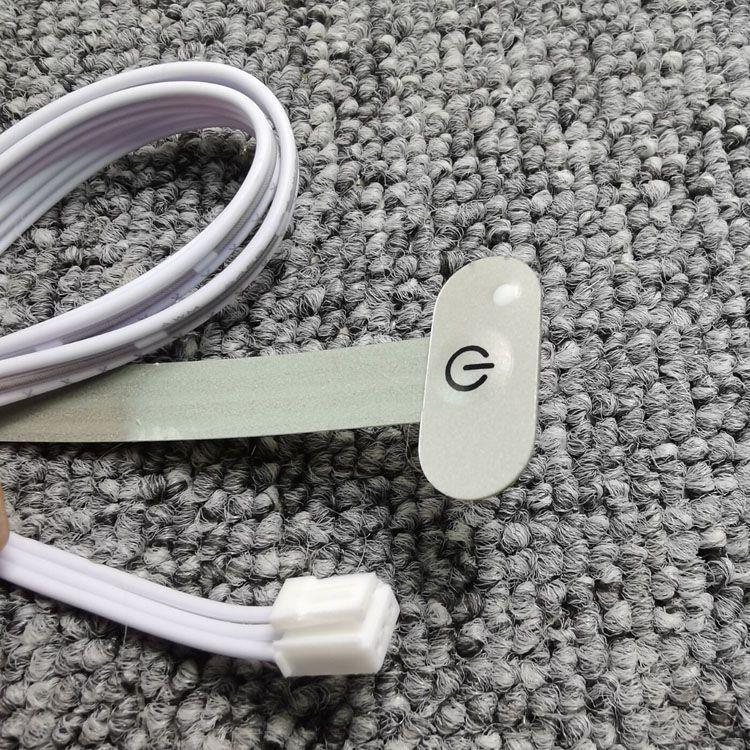 12V24V薄膜触摸感应器贴片衣柜线条灯新款衣柜灯薄膜智能触摸开关