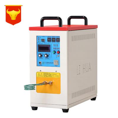 力华管厂家供焊LH-15A高频机空调铜管弯焊接机15kw高频加热焊直接