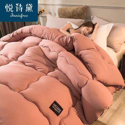 秋被子冬冬天生cp#26480加厚保暖被芯学宿舍床垫春被冬季防寒棉被