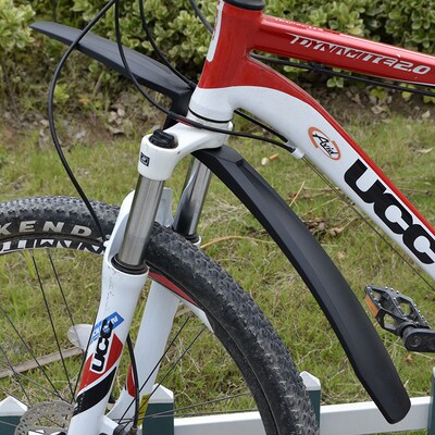 RBRL自行车挡泥板山地车泥除 加长加宽泥瓦26寸 27.5寸单车挡水板