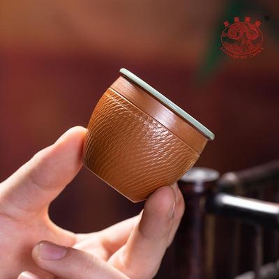 龙泉瓷创意手青工跳刀主人杯单杯XPP陶瓷功夫茶杯杯小号香品茗闻