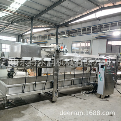 T-8500型鱼豆腐油炸机食品机械油炸设备自动升降循环过滤残渣