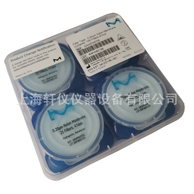 GNWP04700微孔滤膜密理博0.22um*47mm尼龙表面滤膜亲水性白色光面