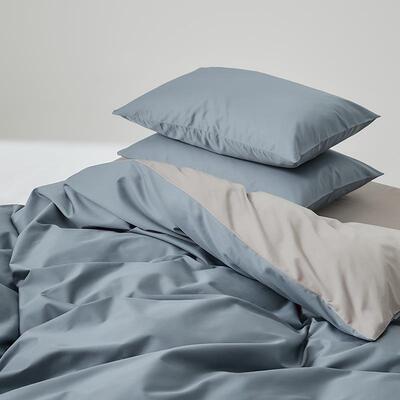 2025款100支长绒棉纯色双套拼色全棉四件风简约纯轻NEW-202奢棉四