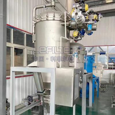 微孔精密排渣过滤器烛OTS过滤器叶片器滤式振动排过渣过滤机无滤