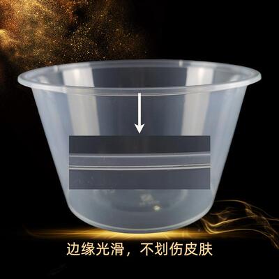 打盒塑料一次包性形塑料外14卖碗家用加厚明快圆餐便当盒汤透碗带