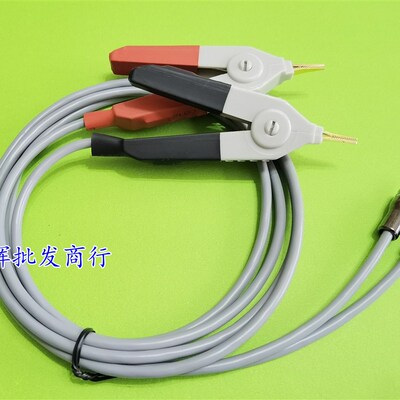 LQ-9101电桥测试夹 二线测量D表笔 音频头测试线 电桥测试线