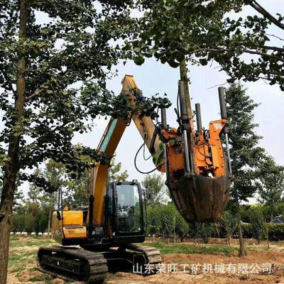 全挖自动移树机园林树木移栽移起球机器苗圃带土球栽OVU神挖掘机