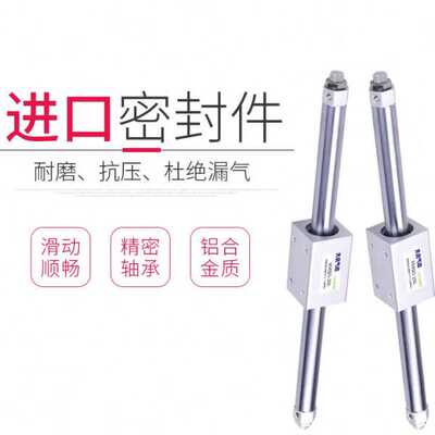 亚德客型磁偶式无杆气缸RMS32 40X100X200X300X400X500X600滑台