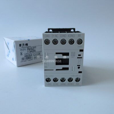 伊顿 直流接触器DILA-31C 24VDC