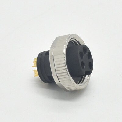 5芯NMEA2000防水航空插头线缆接头7 / 8-16UN 5PIN公母成型连接器