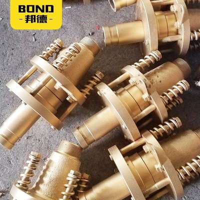 QS-G型旋转接头烫平机瓦楞机用QD单通压簧管束高温导热油旋转接头