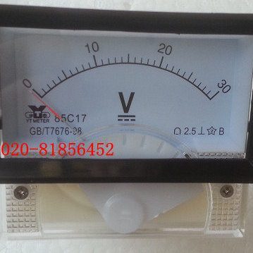 直流电压表85C17-30V 85C17-50V 85C17-75V 85C17-V