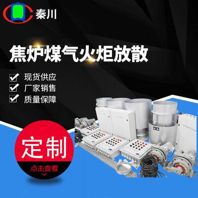 焦炉煤气火炬放散装置直燃式火炬点火化工厂尾气放空火炬