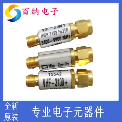 VHF-3100+ 3400to9900MHz Mini-Circuits 50Ω射频高通滤波器SMA
