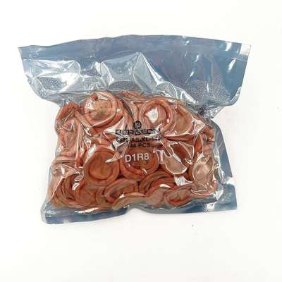 瑞士原装博格BERGEON 6886天然乳胶手指套防静电无粉剂橙色22mm