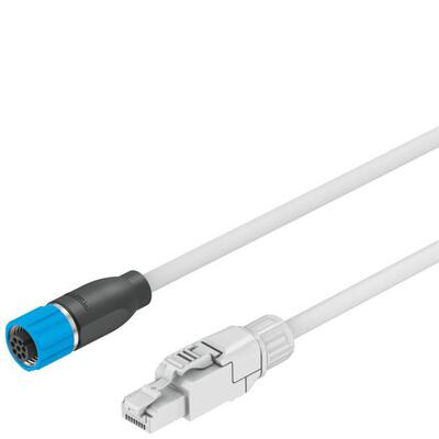 FESTO费斯托NEBM-M12G8-E-7.5-N-R3G8编码器电缆