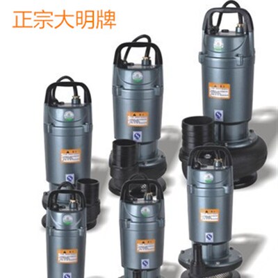 大明水泵QDX1.5-32-0.75家用潜水泵清水抽水泵高扬程水泵喷灌水泵