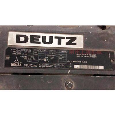德国道依茨DEUTZ DIESEL ENGINE 型号TCD2013L062V提供整机及配件