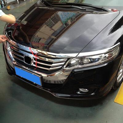 09-11-14款奥得赛RB3改装前机盖饰条灯眉亮条中网前杠车身装饰条