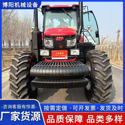 东方红lXA2104大型拖拉机 上柴发动机 真空子午胎 卡拉罗前