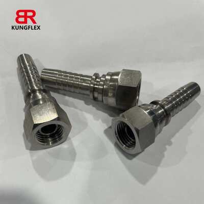 KUNGFLEX 11272-12-12SS304 软管接头 碳钢接头芯子