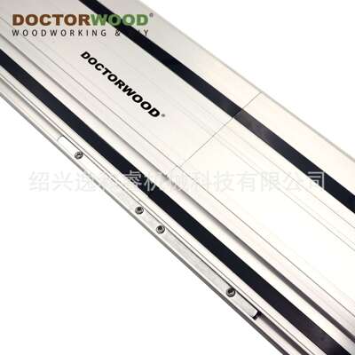 木工切割机导轨 木工导板 Aluminum Guide Rail 快速轨道夹