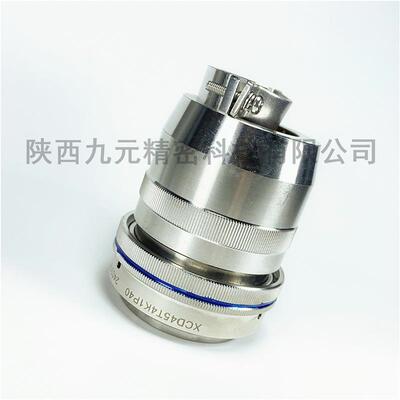 XCD45T4K1P40+FJDP40 XCD45F4Z1D40大电流圆形电缆航插头座带线夹