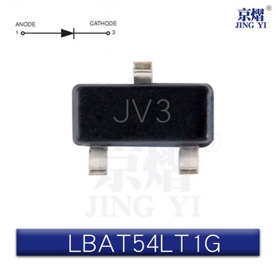 LBAT54LT1G LBAT54ALT1G LBAT54CLT1G LBAT54SLT1G SOT-23 肖特基