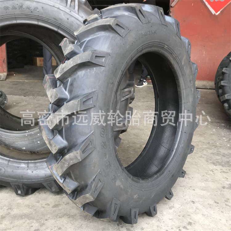 甲子拖拉机农用轮胎7.50-20人字花纹含内胎750-20农业旱田胎