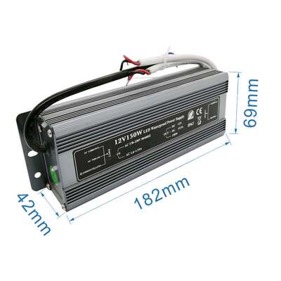 IP6712V12.5A150W全防水开关电源 LED工程亮化防水电源厂家直销