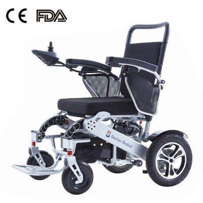 外贸出口全自动折叠BC-EA8000F轻便折叠助行器老年人电动轮椅