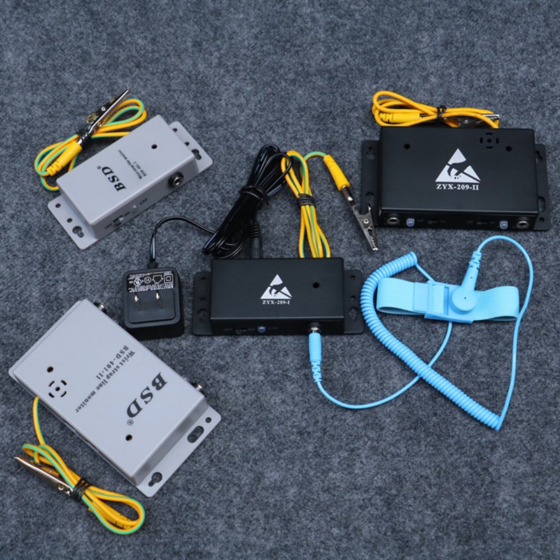 静电手环测试仪静电环报警器监视仪ZYX-209-II防静电手腕带检测仪