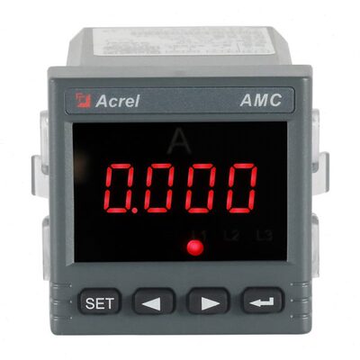 安科瑞AMC48-AI AMC48L-AI单相电流表 数显表 可配485通讯 开关量