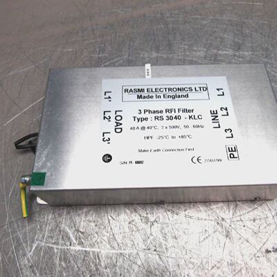 RASMI电子RS3040KLC3相RFI过滤器XLNT二手取出