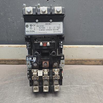 ALLEN BRADLEY 500FEO*930 SIZE 4 STARTER 120V COILNICE TAKEOU